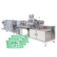 China AC 380V 50HZ/60HZ Fully Automatic Wet Wipes Packaging Machine for Hot-rolled Non-woven for sale