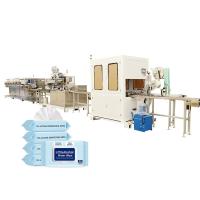 China Factory Wet Tissue Paper Making Machine Baby Wet Wipes Production Line for sale