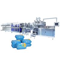China Factory Wet Tissue Paper Making Machine Baby Wet Wipes Production Line for sale