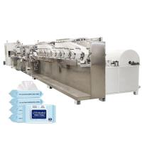 China Factory Wet Tissue Paper Making Machine Baby Wet Wipes Production Line for sale