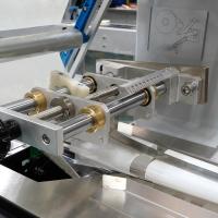 China Automatic Plastic Bag Horizontal Pillow Wafer Double Sandwiching Cookies Packaging Flow Wrapper Biscuit Packing Machine for sale