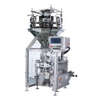 China Low Cost Automatic Potato Chips/Biscuit/Beans/Grain Snack Food Pouch Bag Nitrogen Vertical Packing Packaging Machine for sale