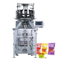 China Low Cost Automatic Potato Chips/Biscuit/Beans/Grain Snack Food Pouch Bag Nitrogen Vertical Packing Packaging Machine for sale
