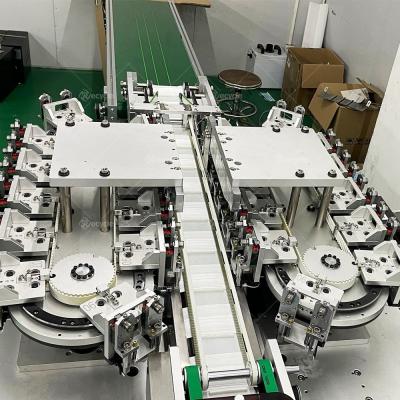 China High Capacity 260-300 Pieces Butterfly Shaped Face Mask Making Machine Butterfly Mask Production Line for sale