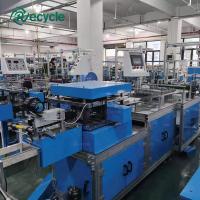 China Automatically Change Size Plastic Medical Nonwoven Cap Making Machine for sale