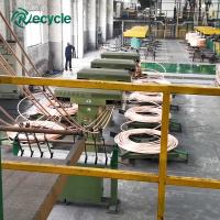 China Raw Material Scrap Copper/Cathode Copper Copper Rod Upward Continuous Casting Machine for sale