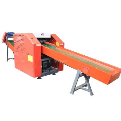 China Fabric Bag Shredder Snake Skin Bag Ton Bag Plastic Film Shredding Machine for sale