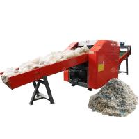 China Automatic Fiber Textile Waste Recycling Machine Factory Price Carbon Fiber Cutting Machine for sale