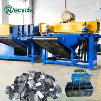 China 2022 Hot Sale China Manufacturer Used Car Lead Acid Battery Scrap Battery Recycle Cutting Machine for sale