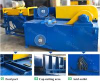 China Waste Car Lead Acid Battery Recycling Machine Cylindrical Lithium Ion Battery Recycling Plant for sale