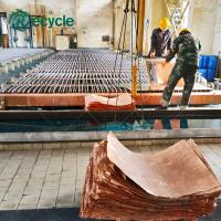 China Scrap Copper Electrolysis Plant Electrolytic Equipment Copper Cathode Making Machine for sale