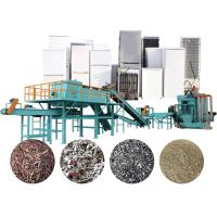 China Scrap Fridge Recycling Line Home Appliance Refrigerator Dismantling Plant Made In China for sale