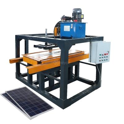 China Solar Panel Aluminum Frame Removing Dismantle Dismantling Recycling Removal Deframing Machine Automatic for sale