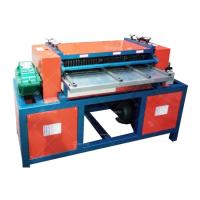 China 200-300kg/h Capacity Radiator Fin Making Machine for Copper Aluminum Radiator Recycling for sale