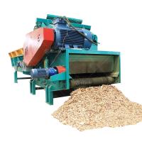China Drum Wood Chipper Machine Price Wood Pallet Crusher Machine With Nails Magnetic Separator for sale