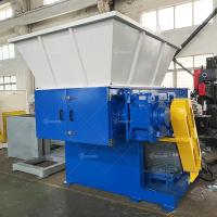 China Waste Plastic Crushing Machine Film Waste Plastic Pet PP PE Pallet Single Shaft Shredder Machine for sale