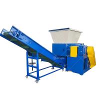 China High Quality Mini Waste Plastic Crushing Machine Scrap Metal Aluminum Cans Single Shaft Shredder Machine for sale