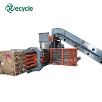 China Hydraulic Waste Paper Baler 9000 KG for Cardboard Compactor Wood Packing Material for sale