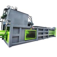 China Bale Density 400-500kg/m3 Hydraulic Waste Paper Baler Scrap Cardboard Baling Press Machine for sale