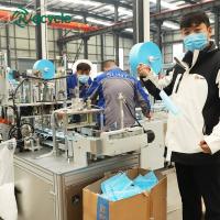 China High Stability 3Ply Mask Making Plant Disposable Medical Face Mask Making Machine Automatic Mask Equipment Production Line for sale