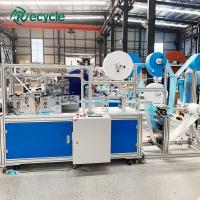 China High Speed Elastic mask making machine 3-ply Flat disposable  face mask making machine for sale