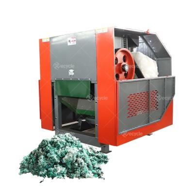 China Used Clothing Waste Textile Recycling Automatic Cutting Machine Large Fishing Net Fiber Crusher for sale