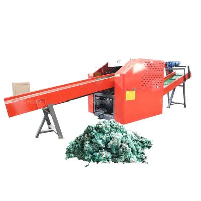 China Roller Old Clothes Shredding Nylon Bag Fishing Net Cutting Machine With Good Price for sale