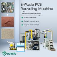 China 99% Separating Rate Other Waste Cell Phone PCB Recycling Plant with 200KG/H Capacity for sale