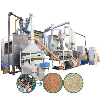 China Revolutionary E Waste PCB Boards Recycling Machine for Sustainable Resource Recovery for sale