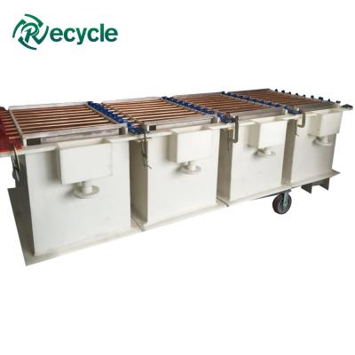 China 30T Per Month Copper Electrowinning Plant Stainless Steel Cathode with 280-5000KW Power for sale