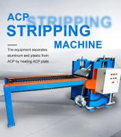 China ACP Panel Board Heating Separating Machine for Aluminum Composite Panel Recycling for sale