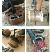 China Green or Customized Motor Dismantling Machine for Scrap Electric Motor Recycling for sale