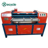 China Radiator Aluminium Separator Radiator Tube Cutting Machine Aluminum Recycling Machinery for sale