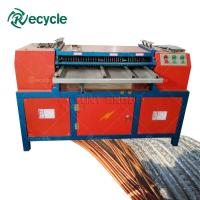 China Radiator Aluminium Separator Radiator Tube Cutting Machine Aluminum Recycling Machinery for sale
