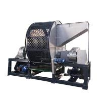 China Double Shaft Rubber Shredder Machine for Used Car Motorcycle Tyres 2600x900x1800mm for sale