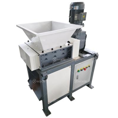 China Mini Double Shaft Shredder for Shredding Plastic Metal Copper Wire Glass and Versatile for sale