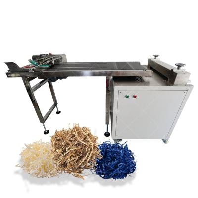 China Filler Shred Gift Packaging Lafite Grass Shredder with Kraft Decorative Crinkle Cutter for sale
