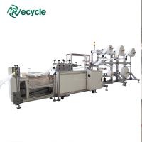 China Semi Auto N95 Mask Machine KN95 Mask Blank Machine Nonwoven N95 Mask Making Machine For Children for sale