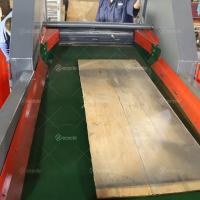 China Soft Material Plastic Film Cutting Machine with Overseas Engineer Guide Installation for sale