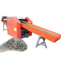 China Best Solution Plastic Film Waste Paper Clothes Fishing Net Cotton Rope Cutting Machine Fiber Cutter for sale