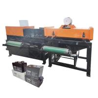 China Waste Spent Lead Acid Battery Scrap Crushing And Separating Recycling Machine Recycle Plant for sale
