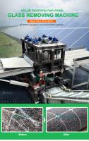 China High Technology Solar System Recycling Machine for Waste Photovoltaic Panels Disposal for sale