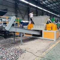 China 60kW Hydraulic Metal Shear Shredding Line for Waste Metal Scrap Recycling Machines for sale