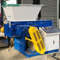 China Factory Price Plastics Bottle Pipes Lump Block Single Shaft Shredder for sale