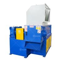 China 1780*1400*1800 Single Shaft Shredder for Plastics Bottle Pipes Lump Block Power 2.2kW for sale