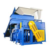 China 500-3000 kg/h Production Capacity Single Shaft Shredder for Metal Recycling Solutions for sale