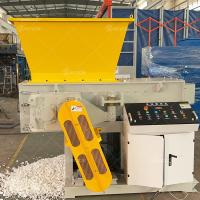 China Single Shaft Shredder For Waste Carpet Fabric Textile Cotton Wool Clothing Leather Fiber for sale