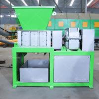 China Small Capacity Recycling Plastic Wood Shredder Machine for Double Shaft Metal Shredder for sale