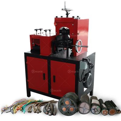 China Cable Stripping Machine Scrap Cable Wire Recycling Machine/Automatic Copper Wire Cable Peeling Machine for sale