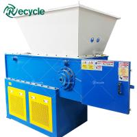 China Good Price Single Shaft Large HDPE PE PP Lumps Plastic Pipe Shredder And Crusher Machine for sale